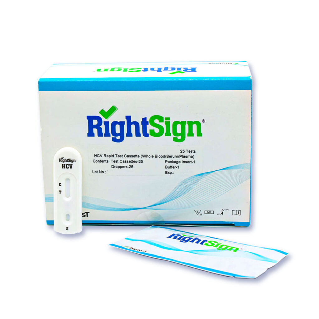 HCV - Hepatitis C - Rapid Test Cassette - RightSign - Promalab Ec ...