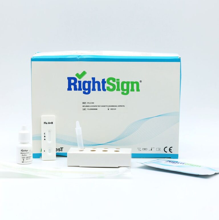 INFLUENZA A+B - Rapid Test Cassette - RightSign - Promalab Ec ...