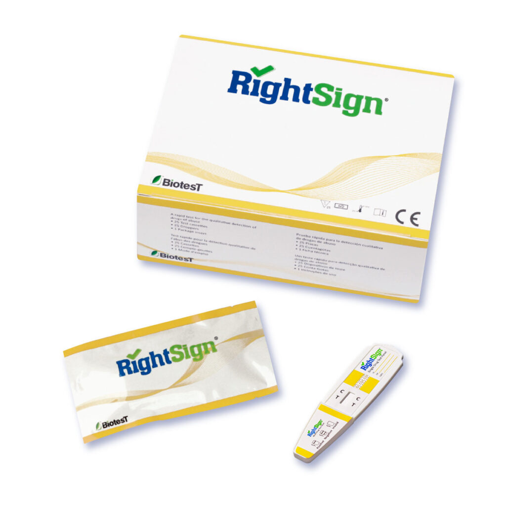 Multidrogas de 2 Parámetros - Rapid Test Panel - RightSign - Promalab ...